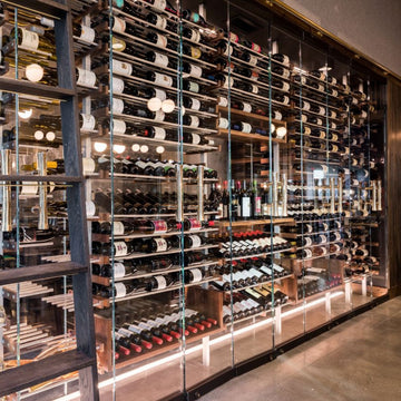 Restaurant Wine Displays - Custom Restaurant Wine Cellars – Millesime ...