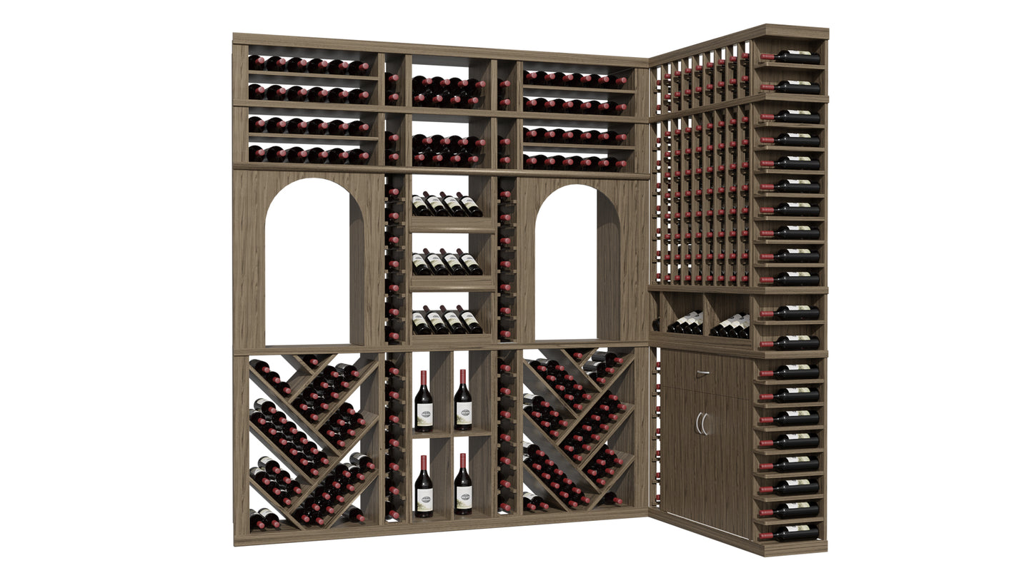 GrandCellar™ The Twin Arches Vignette – Millesime Modern Cellars