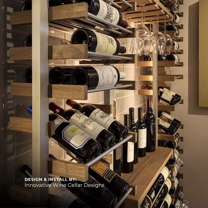 Custom Wine Cellar Design | Millesime Modern Cellars