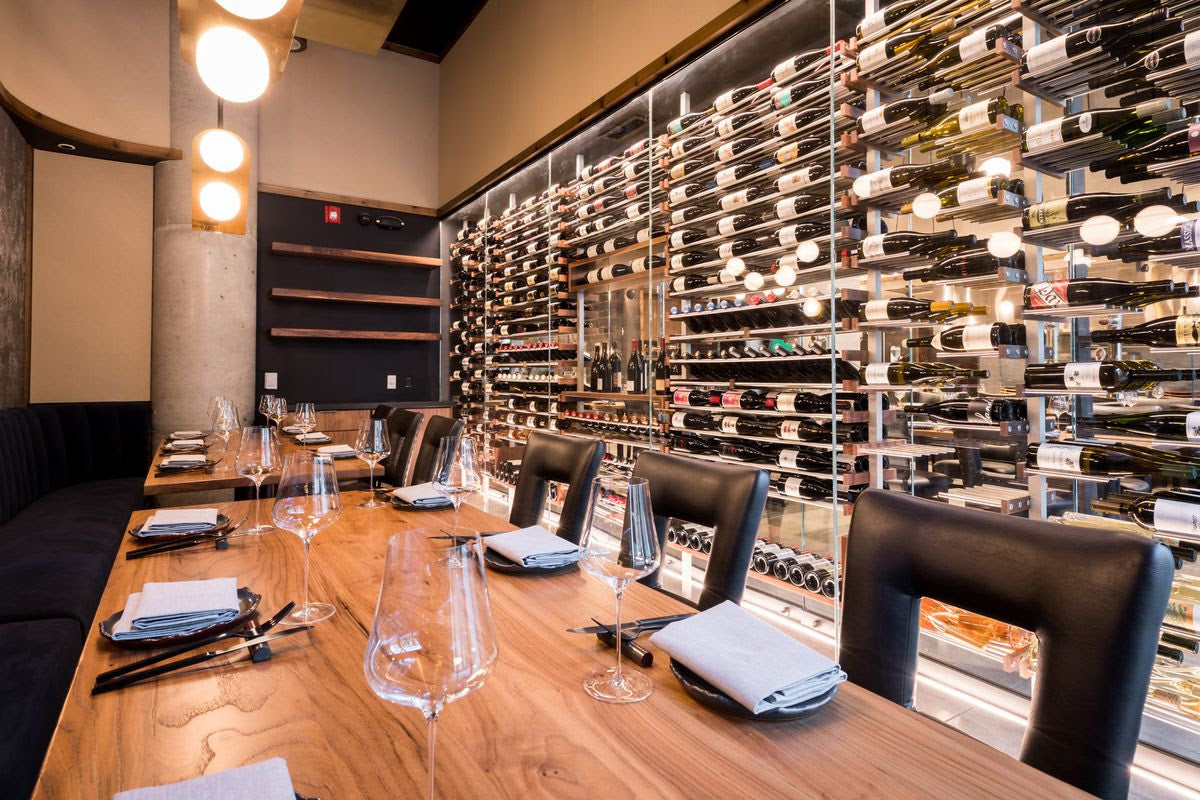 Restaurant Wine Displays - Custom Restaurant Wine Cellars – Millesime ...